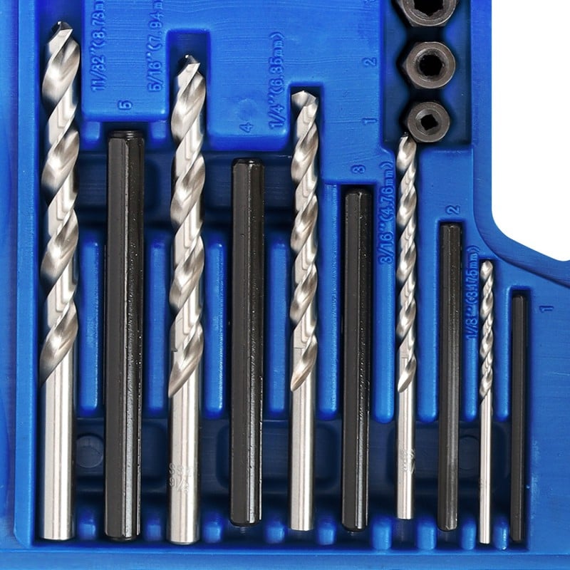 Blue Spot Tools Stud and Bolt Extractor 25pc Set 22311 Bluespot | Sealants and Tools Direct